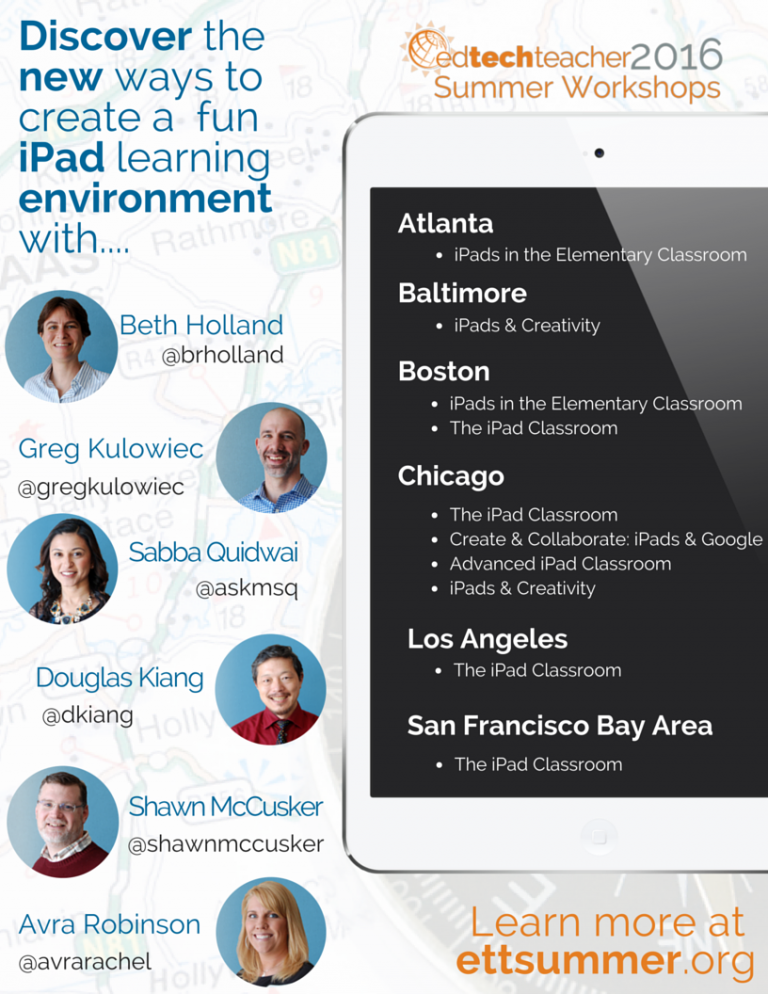 Back to School with iPads - EdTechTeacher