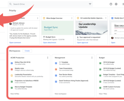 Google Drive - Priority & Workspaces - EdTechTeacher